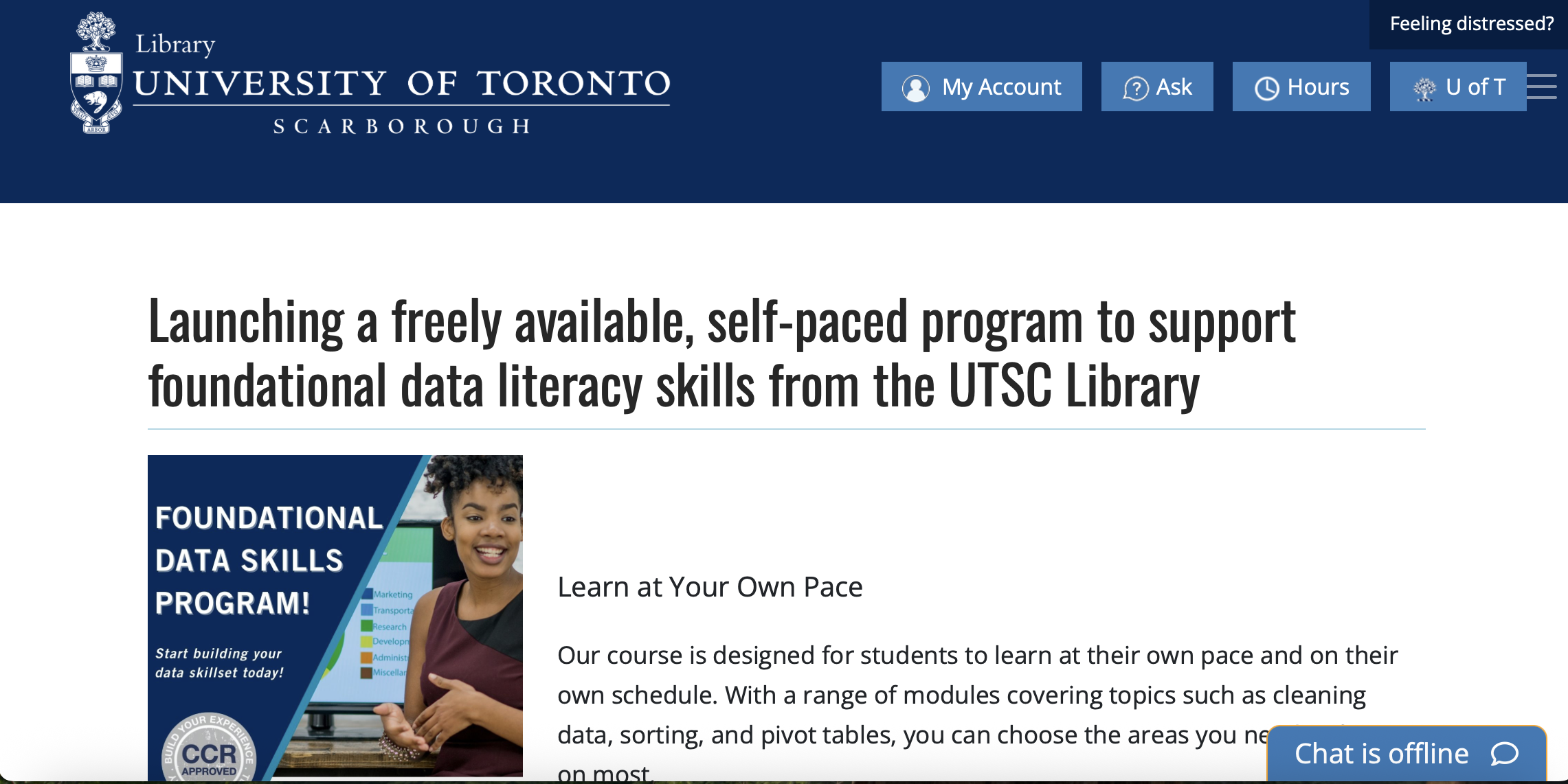 Library Tutorials | University of Toronto Scarborough Campus